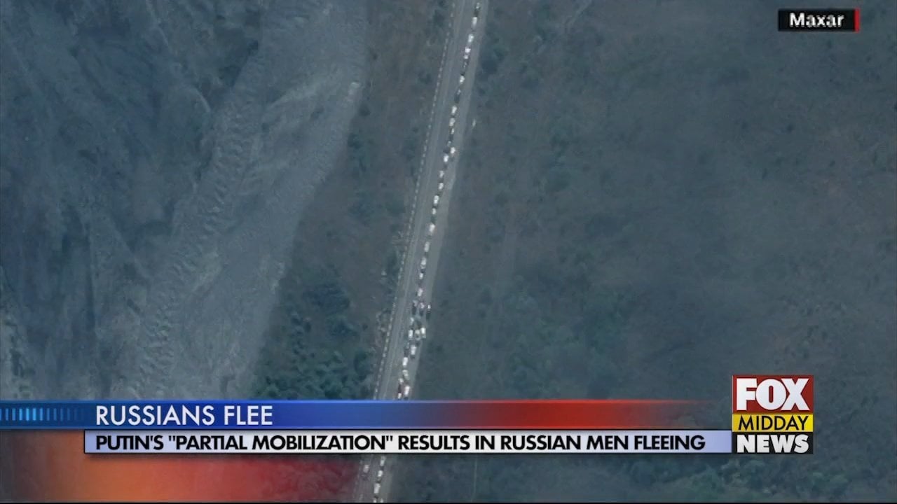 Russians Are Fleeing To Neighbor Georgia - WFXB