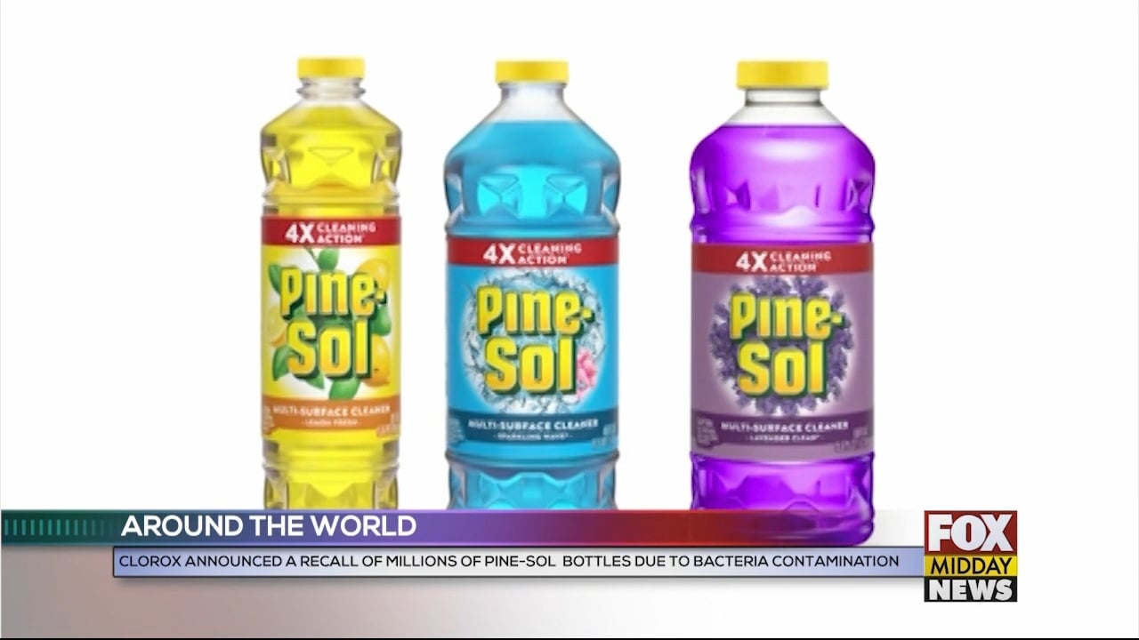 Clorox Recalls Millions Of Pine-Sol Products Contaminated With Bacteria ...