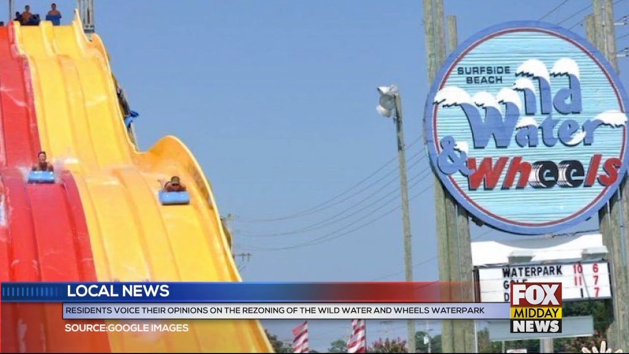 Surfside Residents Voice Opinions On Rezoning Of Waterpark - WFXB