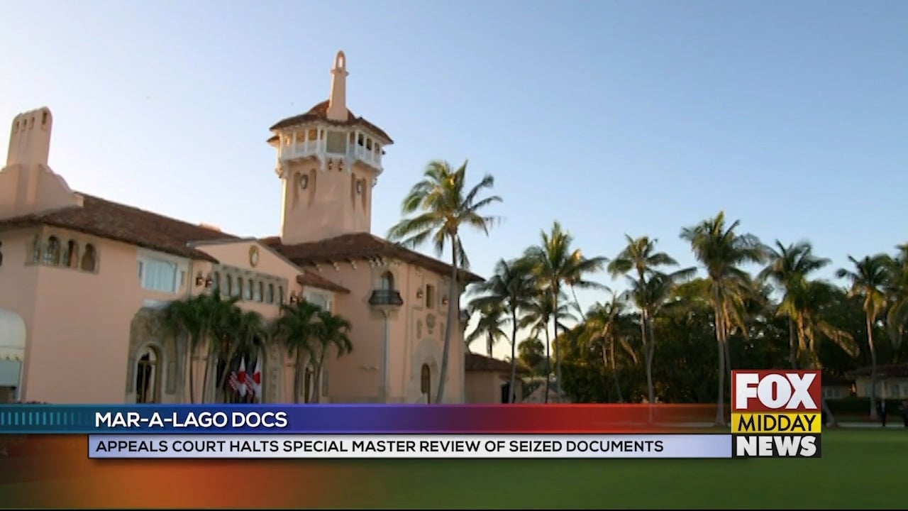 Court Overturns Special Master Review Of Mar A Lago Documents Wfxb