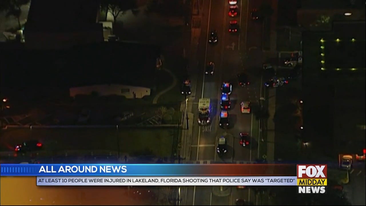 Lakeland Florida Shooting Resulted In 10 People Injured - WFXB
