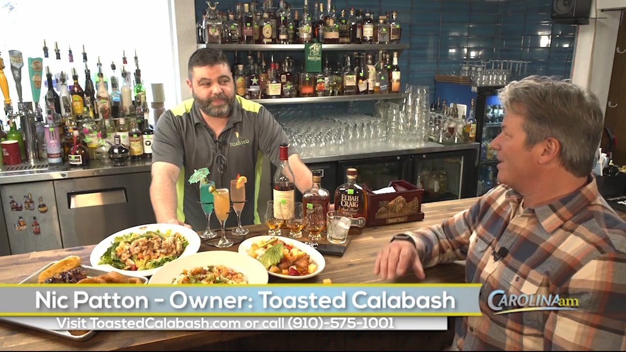 These Aren't Your Mama's Shrimp and Grits - at Toasted in Calabash! - WFXB