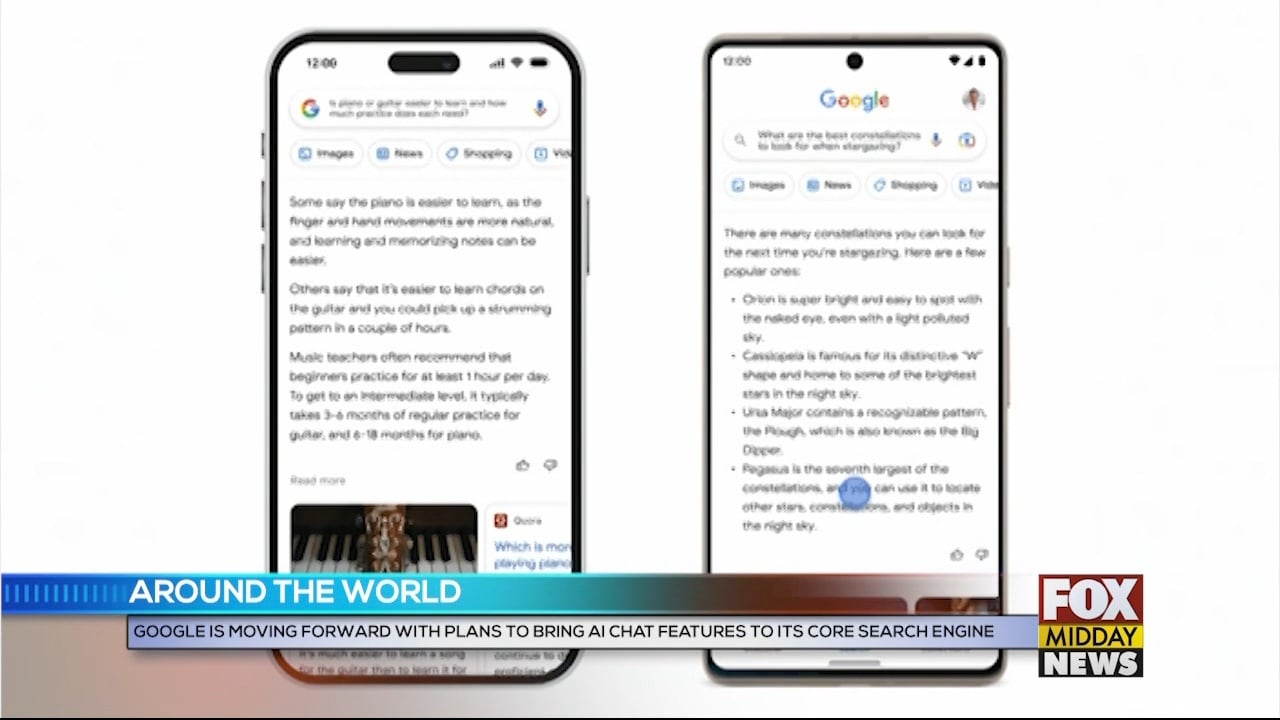 Google Plans To Bring AI Features To Its Core Search Engine - WFXB