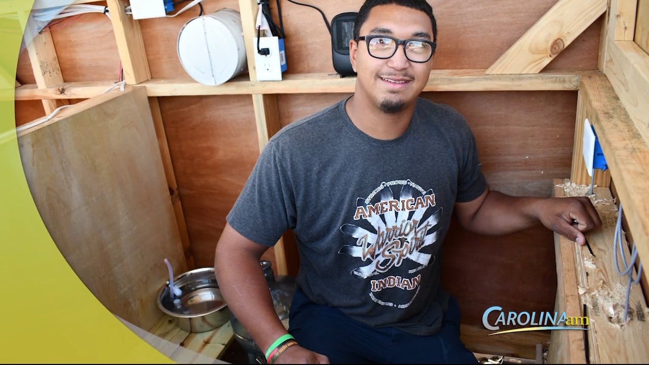 Robeson County Student Creates One-Of-A-Kind Dog House for School ...