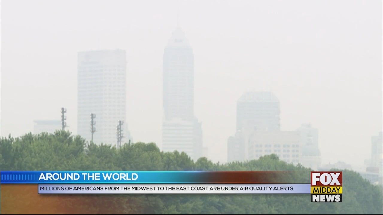 Canadian Wildfires Cause Poor Air Quality Across Parts Of The U.S. - WFXB