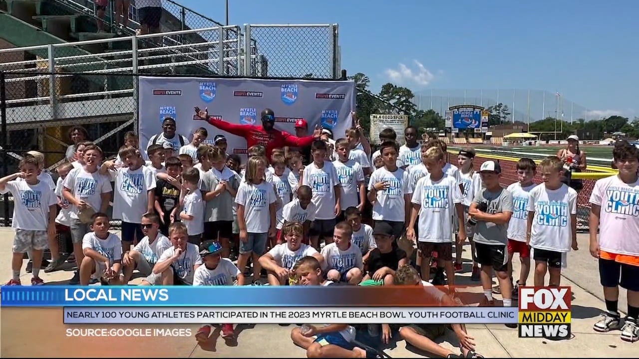 Ricky Sapp Coached This Years Myrtle Beach Bowl Youth Football Clinic ...