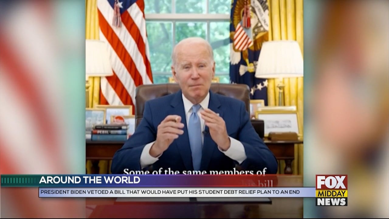 President Biden Vetoed Bill Aimed At Student Loans - WFXB