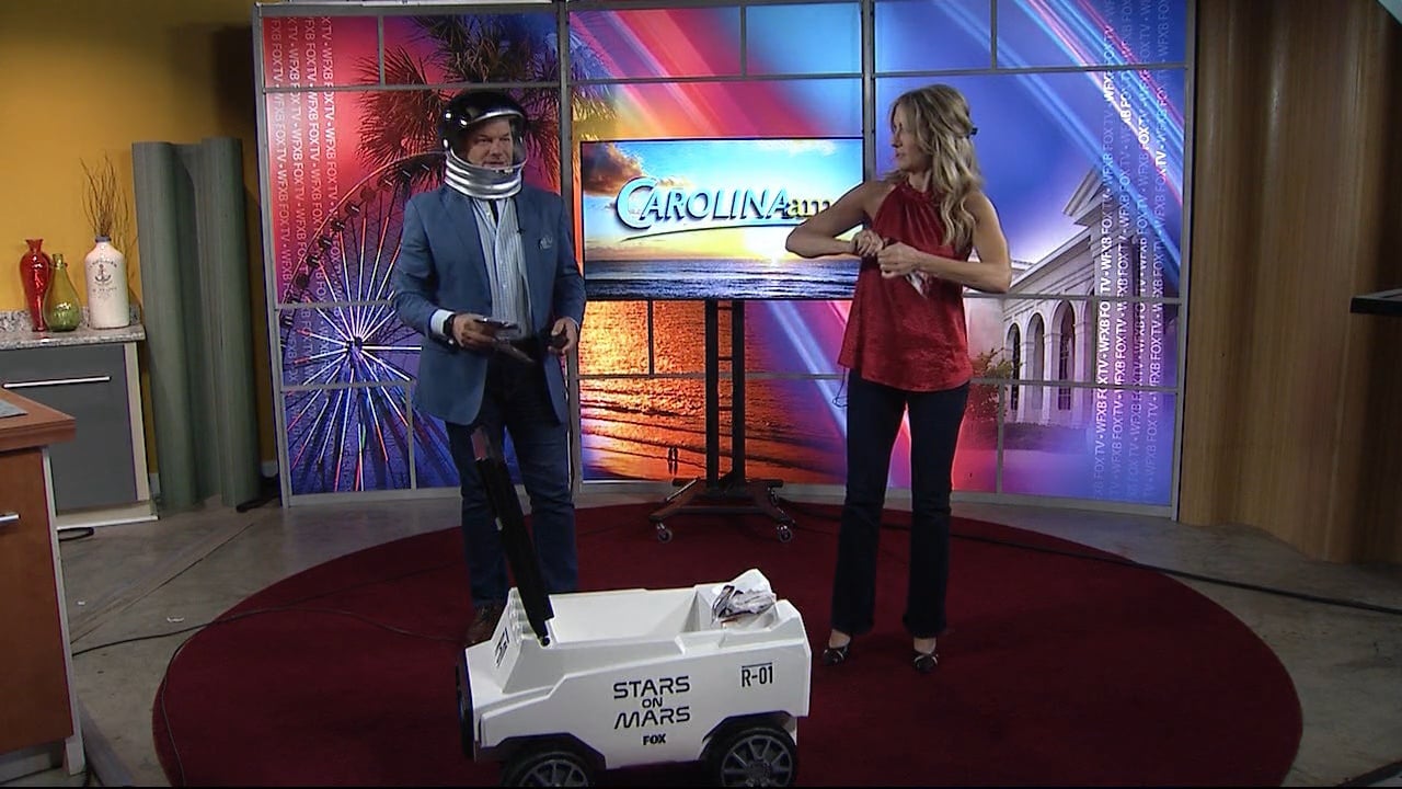 Space Rover Arrives at WFXB Ahead of New Show "Stars on Mars" - WFXB