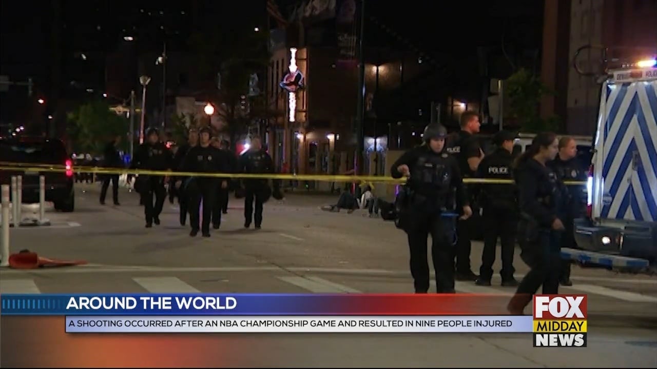 Nine People Injured During Shooting After NBA Championship Game - WFXB