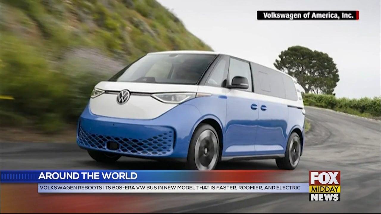 Volkswagen Reveals New Model Of It's 'VW Bus' - WFXB