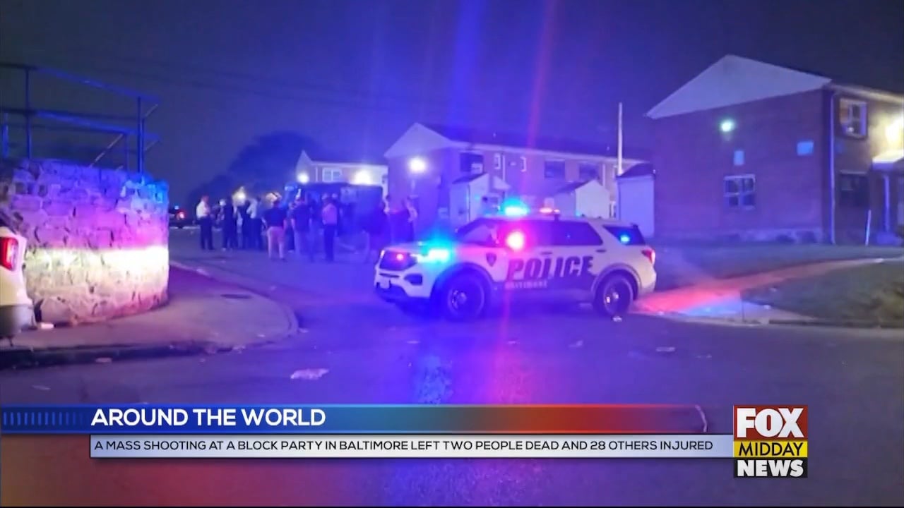Baltimore Block Shooting Resulted In Two Deaths and Left 28 Others ...