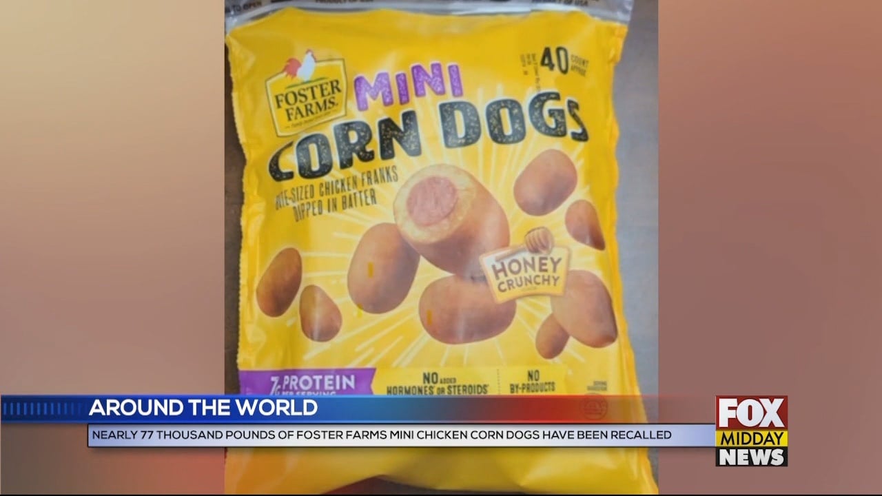 Foster Farms Mini Chicken Corn Dogs Recalled Due To Possible Spoilage ...