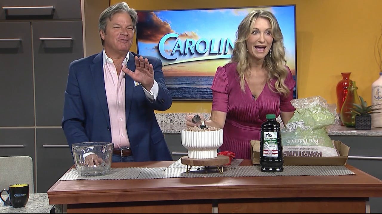 Greg and Audra Make a Table Top Fire Bowl for $20...and it Repels ...