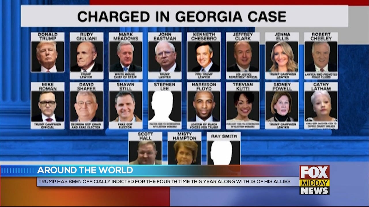 Trump And 18 Others Indicted In Case Alleging Efforts To Overturn 2020 ...