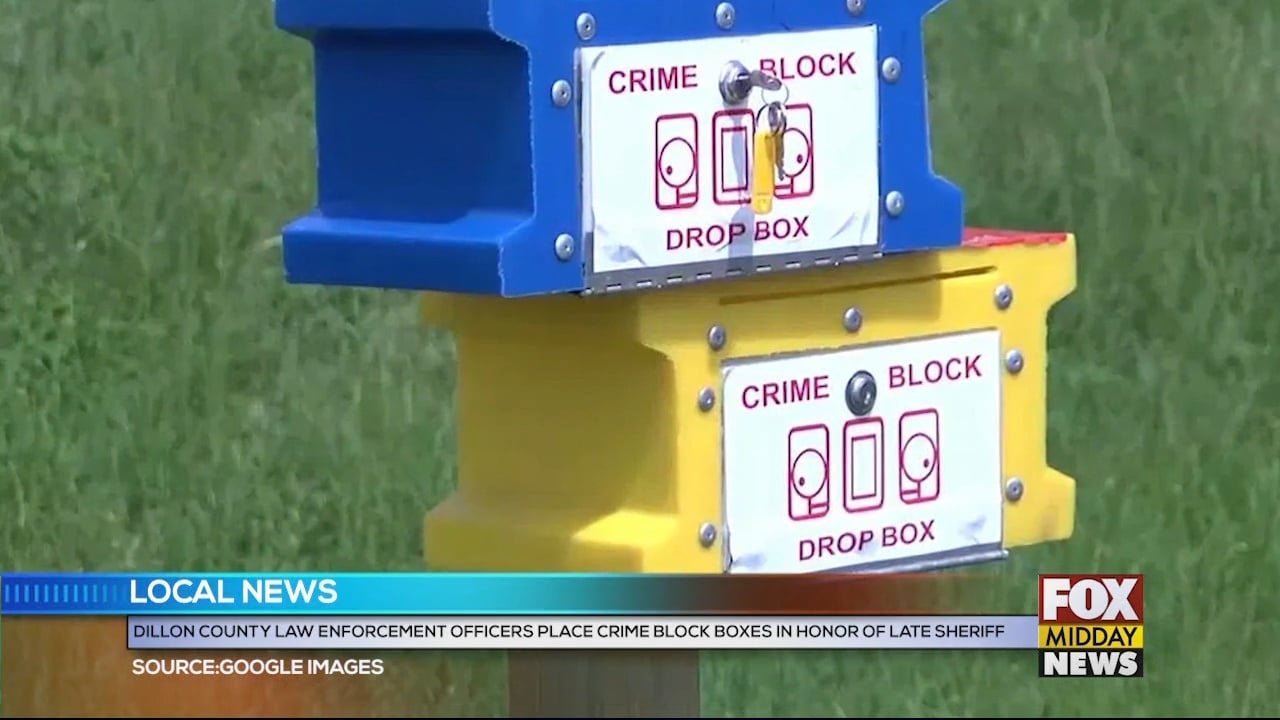 Crime Block Boxes To Be Placed Throughout Dillon County - WFXB