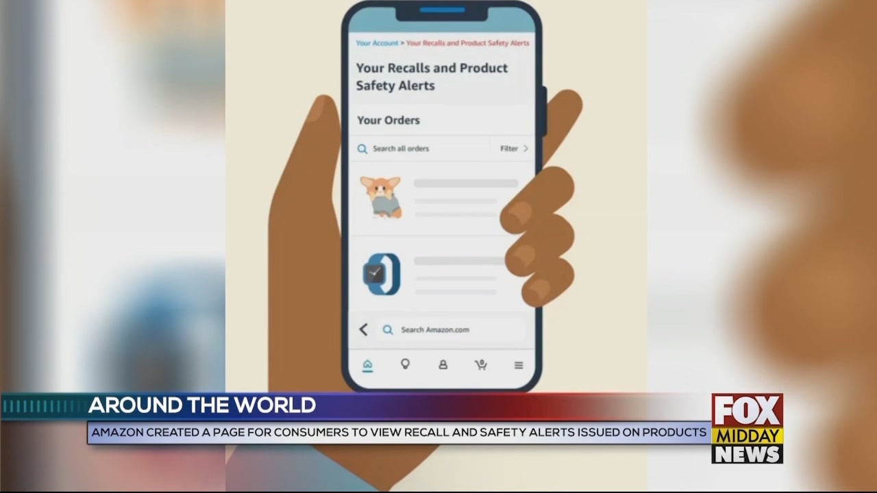 Amazon Adds New 'Recalls And Safety Alerts' Notice Page - WFXB