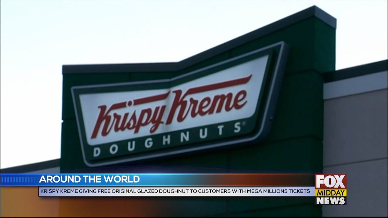 Krispy Kreme Offers Free Doughnut If Customer Shows Mega Millions ...