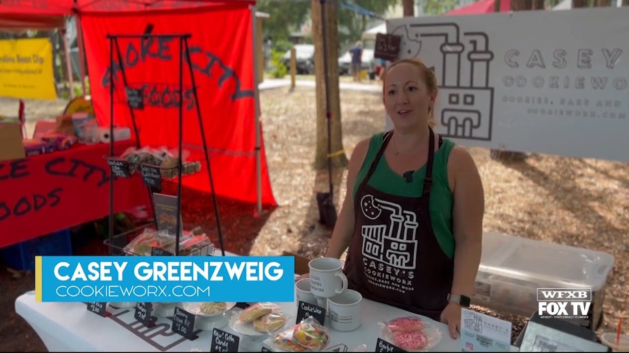 Get to Know Casey's Cookie Worx - A Local Farmers Market Vendor - WFXB