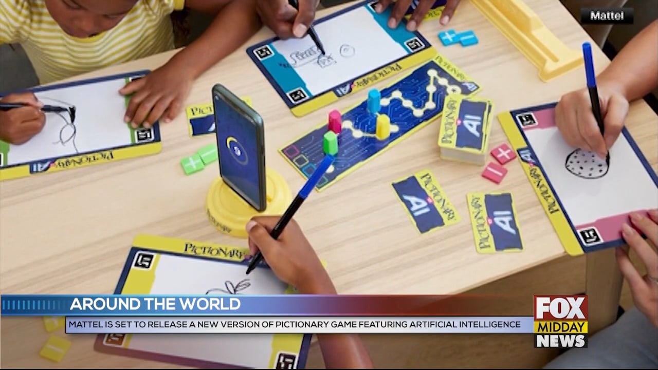 Mattel Reveals New Pictionary Vs. AI Game - WFXB