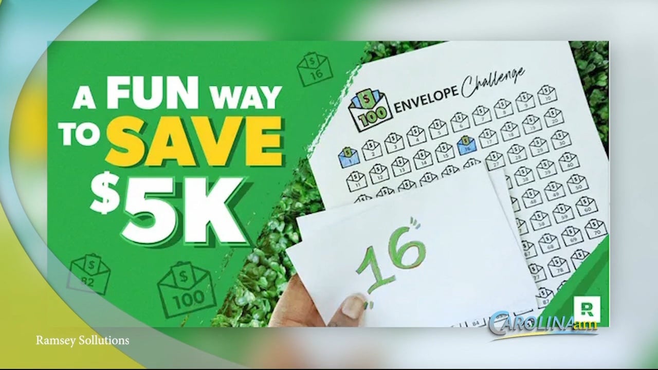 How to Save $5K with the "100 Envelope Challenge" - WFXB