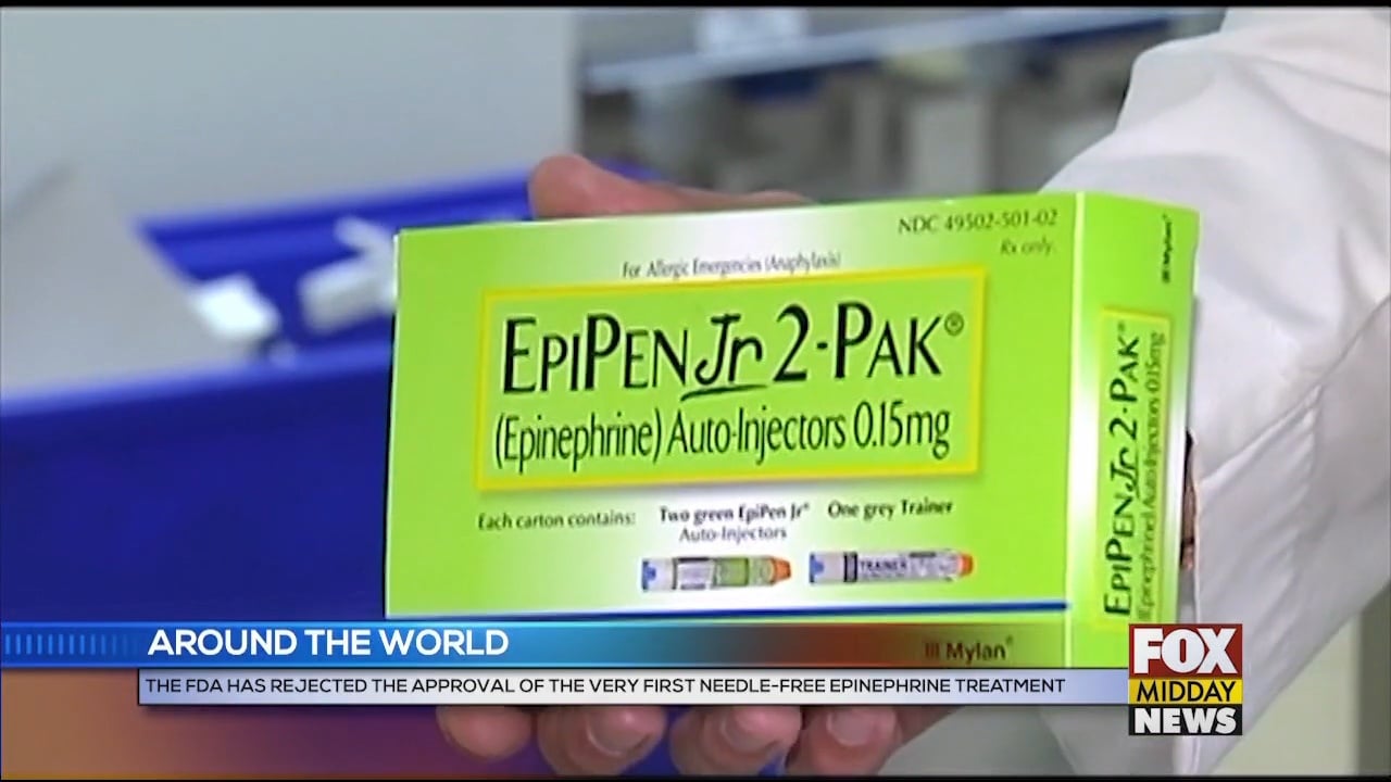 The FDA Declines Approval For First Needle-Free Epinephrine Treatment ... The FDA Declines Approval For First Needle-Free Epinephrine Treatment ...