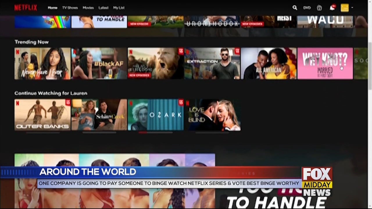 A Company Is Searching To Hire Someone To Binge Watch Netflix Shows - WFXB