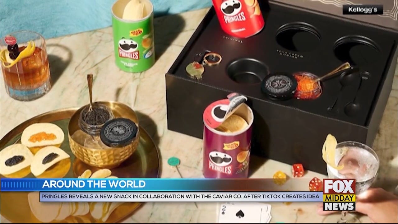 Pringles Collaborates With The Caviar Co. To Create Combined Collection ...