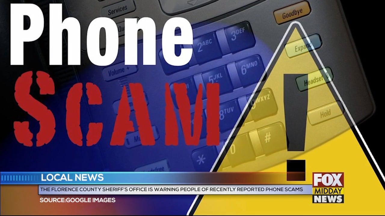 The Florence Co. Sheriff's Office Warns Residents Of A Recent Phone ...