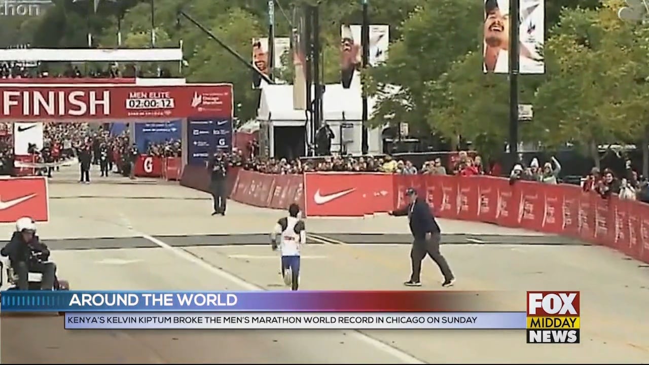 Kelvin Kiptum Breaks Men's Marathon World Record - WFXB