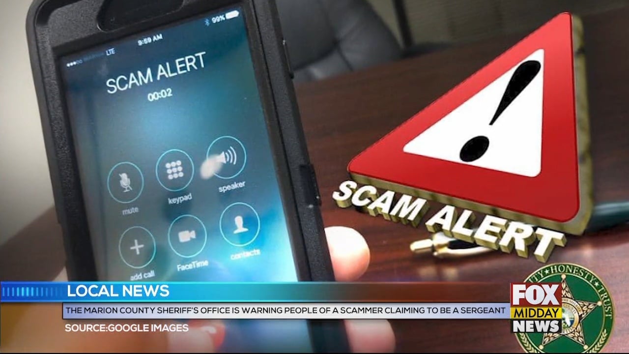 The Marion County Sheriff's Office Is Warning People Of A Recent Scam ...
