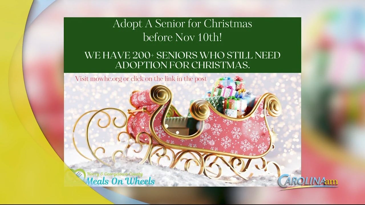 Adopt a Senior for the Holidays through Meals on Wheels of Horry County - WFXB