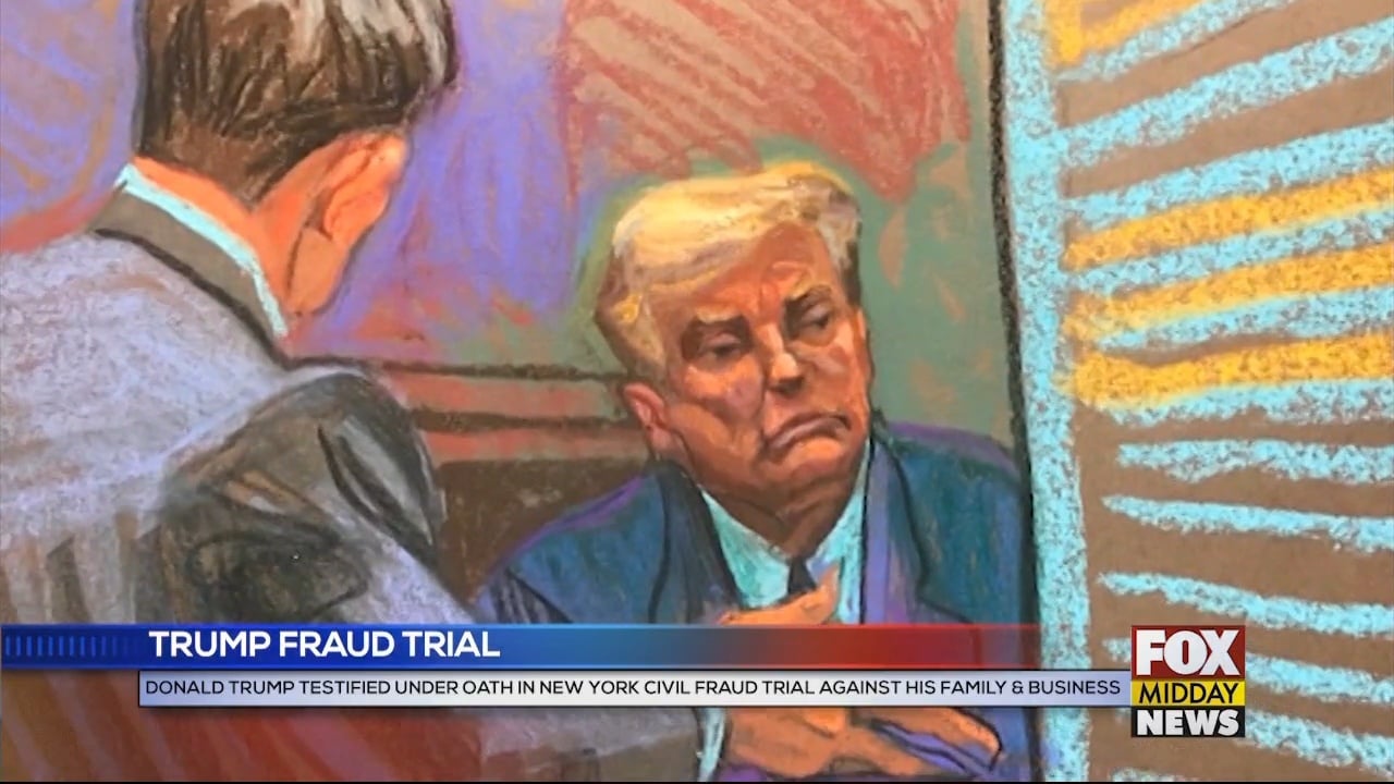 Trump Testifies In New York Civil Fraud Case - WFXB
