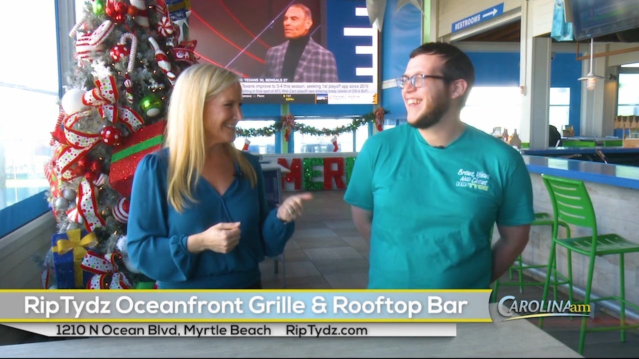 Celebrate Christmas at RipTydz Oceanfront Grille & Rooftop Bar - WFXB