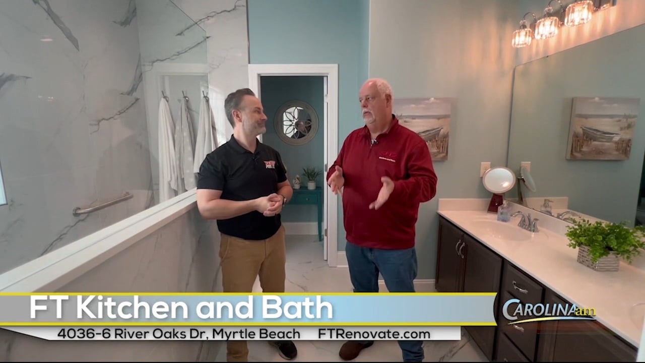 B.J. Gets a Firsthand Look at an FT Kitchen & Bath Remodel - WFXB