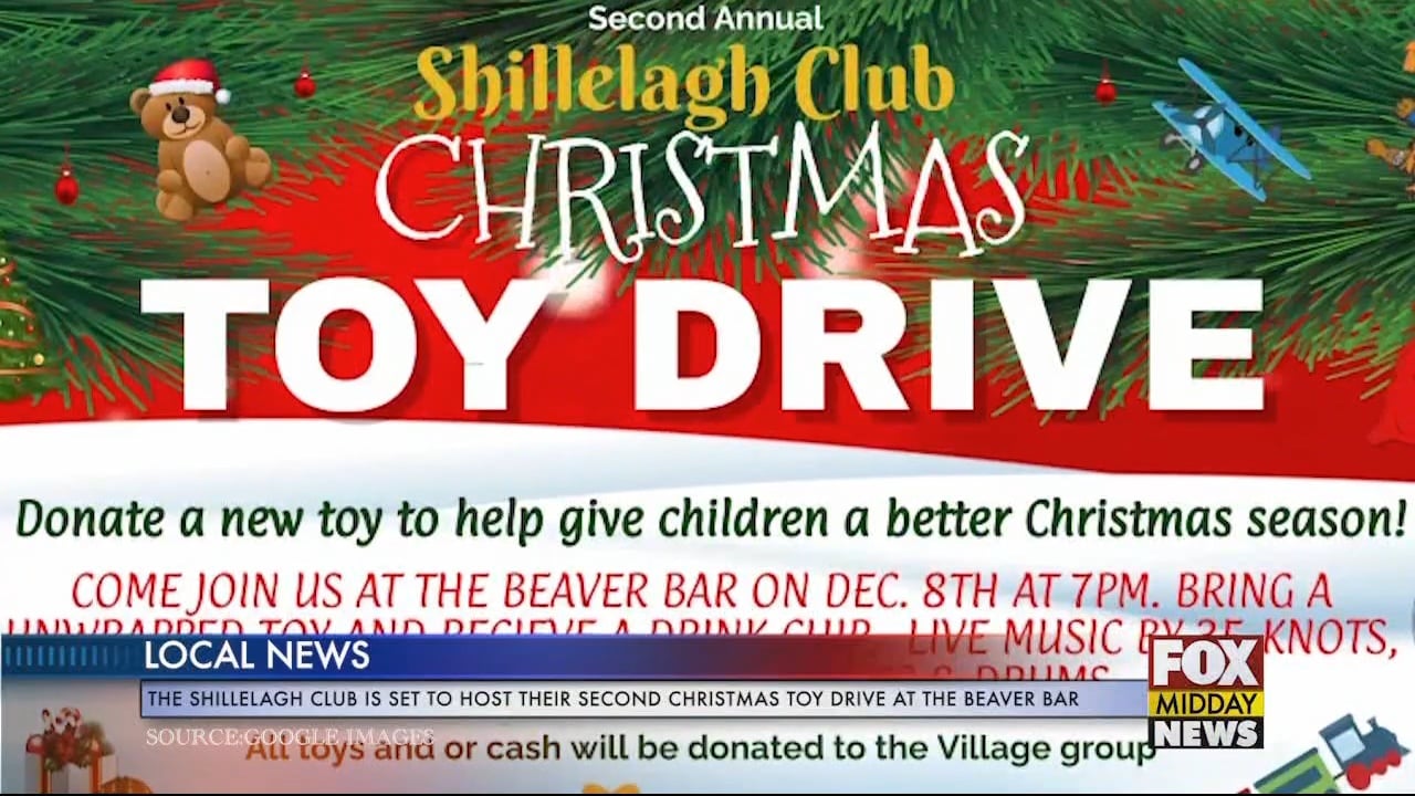 Second Annual Shillelagh Club Christmas Toy Drive - WFXB
