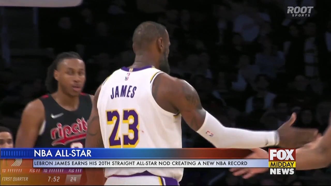 LeBron James Breaks NBA All-Star Record - WFXB