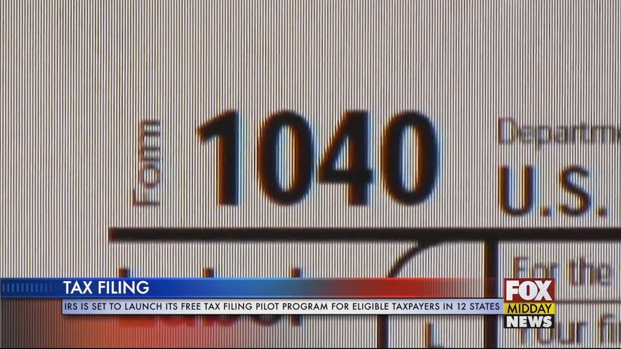 IRS To Launch New Free Filing Pilot Program - WFXB