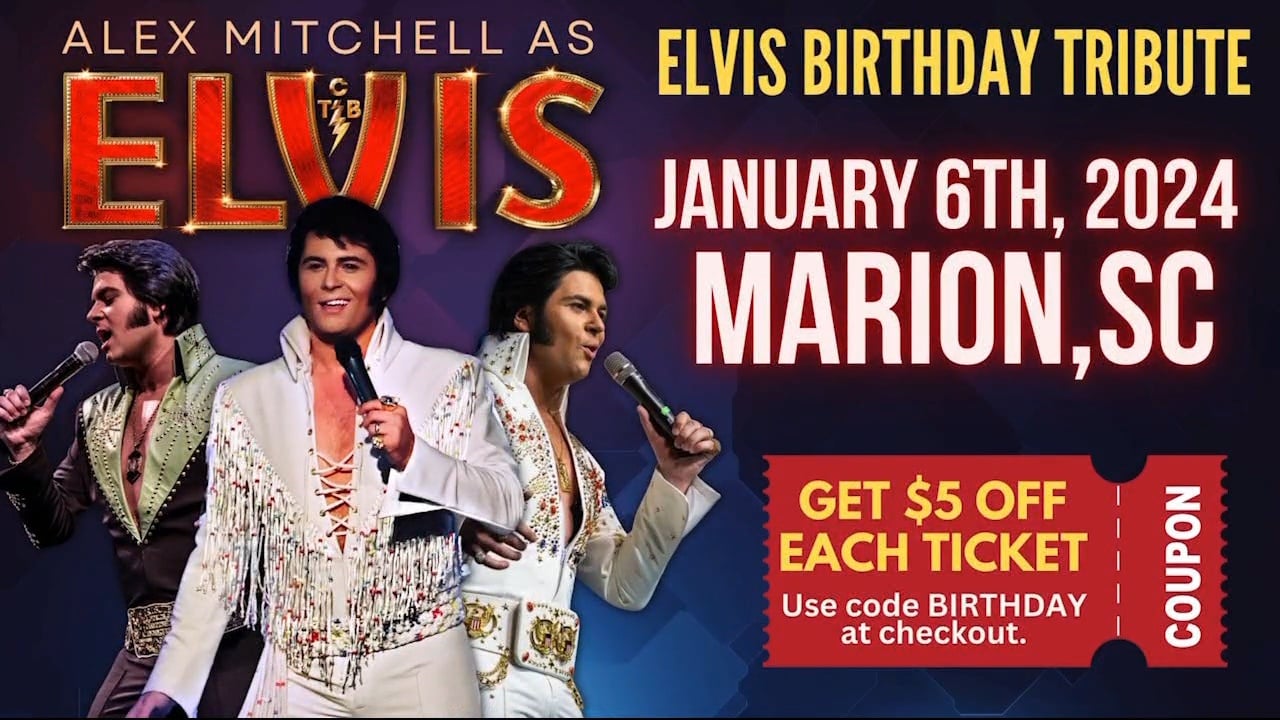 Birthday Tribute to Elvis Event to be Held at Marion Opera House - WFXB