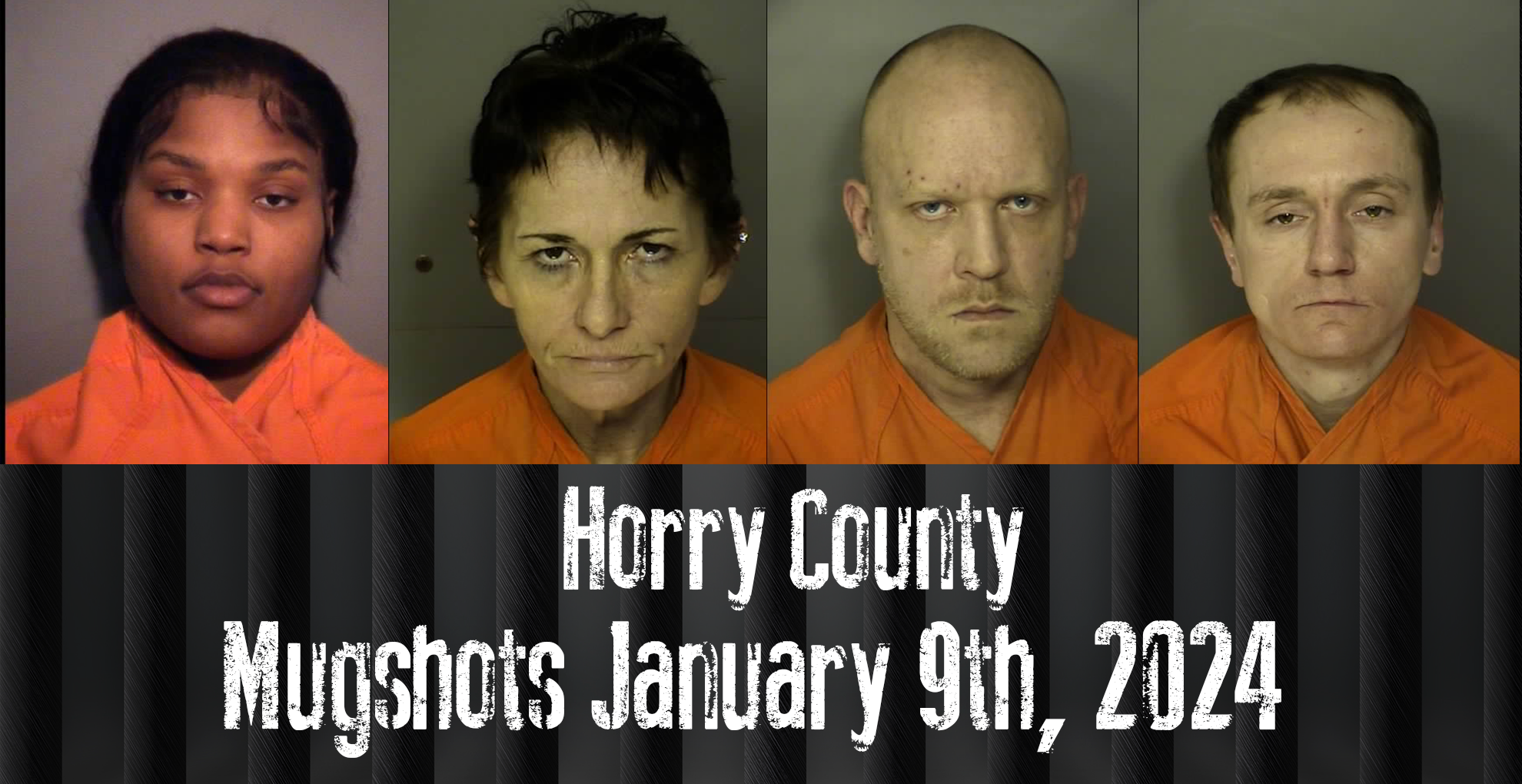 Horry County Mugshots January 9th, 2024 - WFXB
