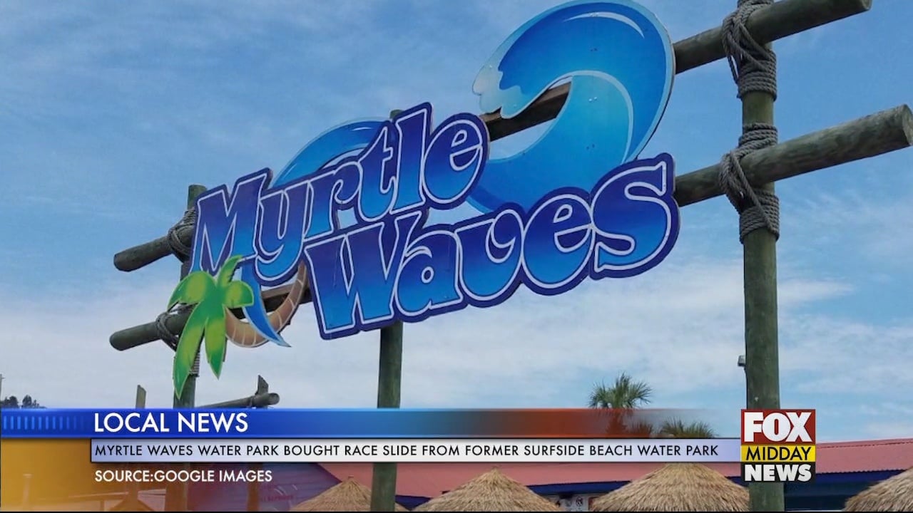 Myrtle Waves Water Park Is Getting A New Slide - WFXB