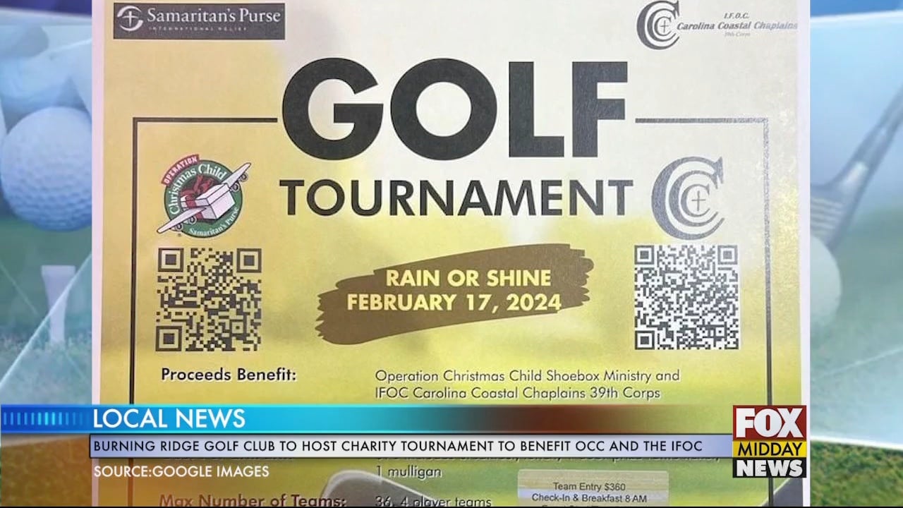 Burning Ridge Golf Club's Upcoming Charity Tournament - WFXB