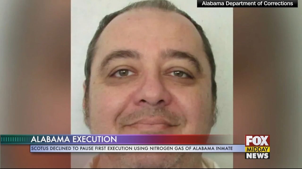 Alabama Inmate Execution To Be First Death By Nitrogen Gas - WFXB