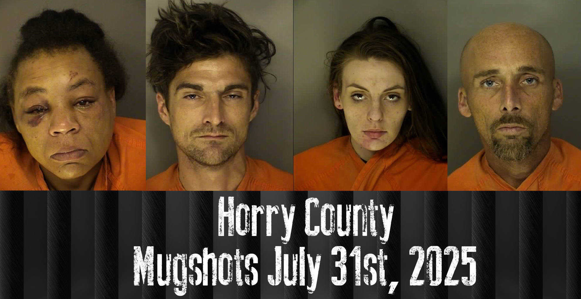 Horry County Mugshots July 31st, 2025 - WFXB