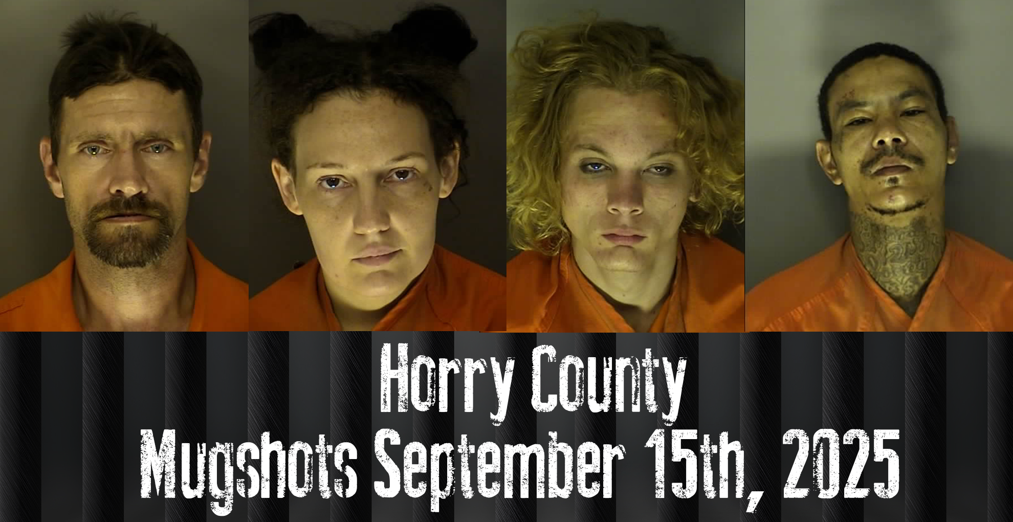 Horry County Mugshots September 15th, 2025 - WFXB