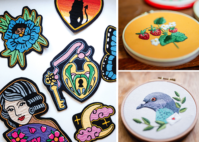 A New Spin on Traditional Techniques: Crewel Ghoul - WILMA magazine