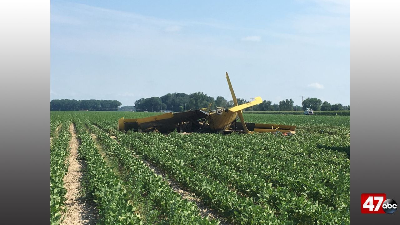UPDATE: Officials: Pilot in critical condition after crop duster crash ...