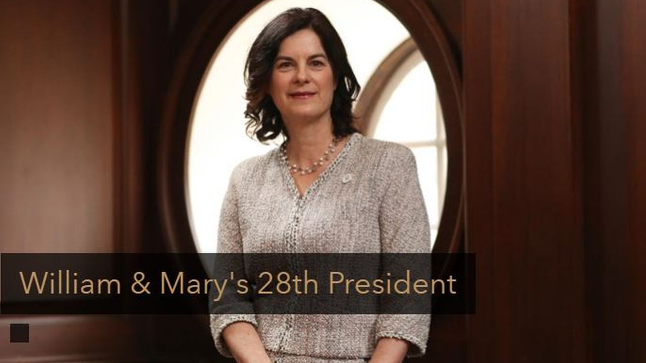 College of William & Mary picks first woman as president in 325 years ...