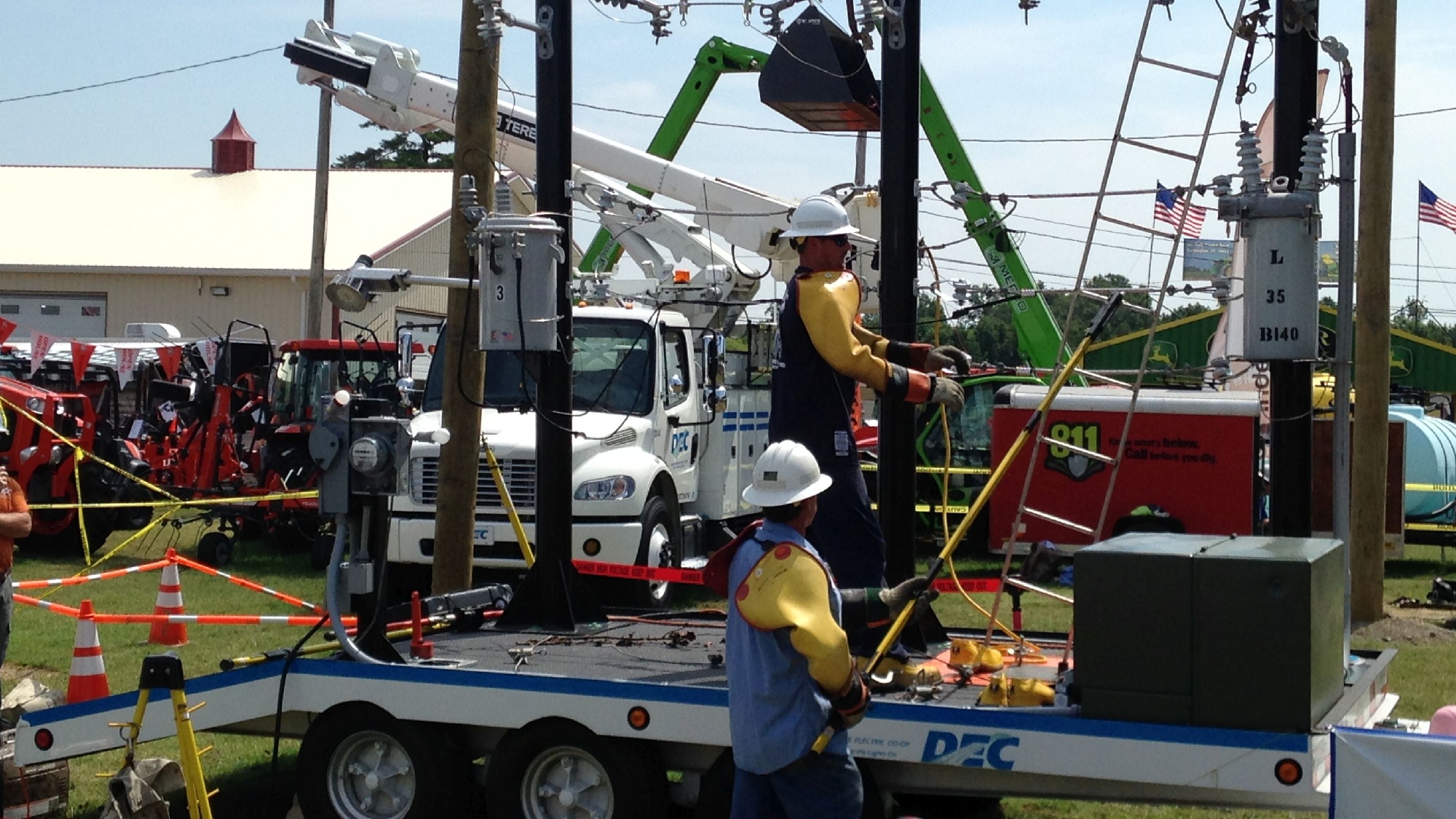 Del. Electric Co-Op brings 'lineman rodeo' to state fair - 47abc