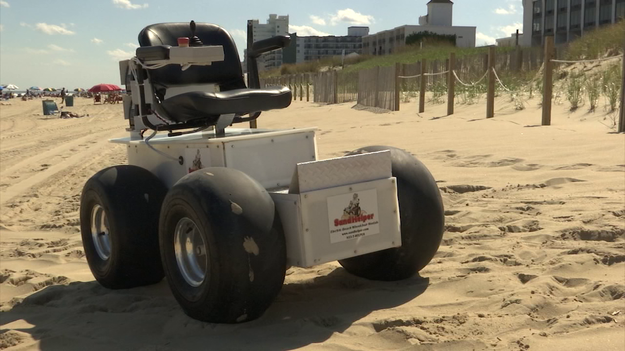 New wheelchairs provide beach access to everyone - 47abc