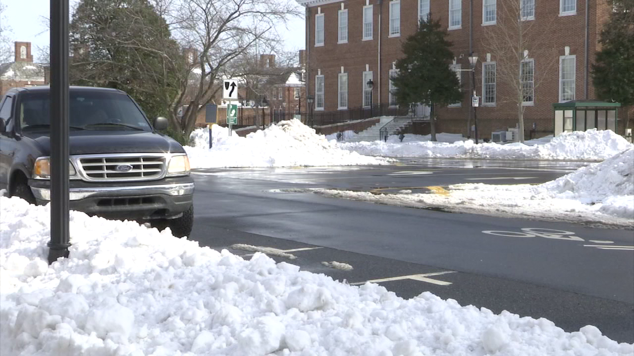 Abandoned cars and water mains problems for Dover during storm - 47abc